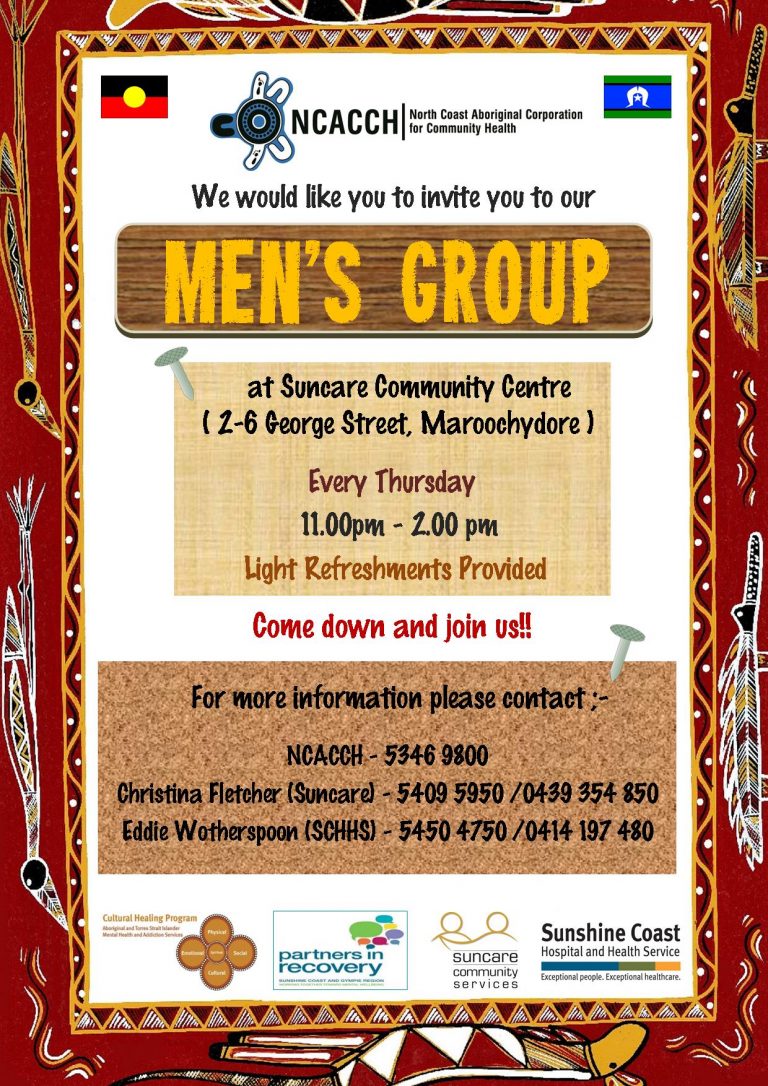 Mens Group flyer – Manngoor Dja